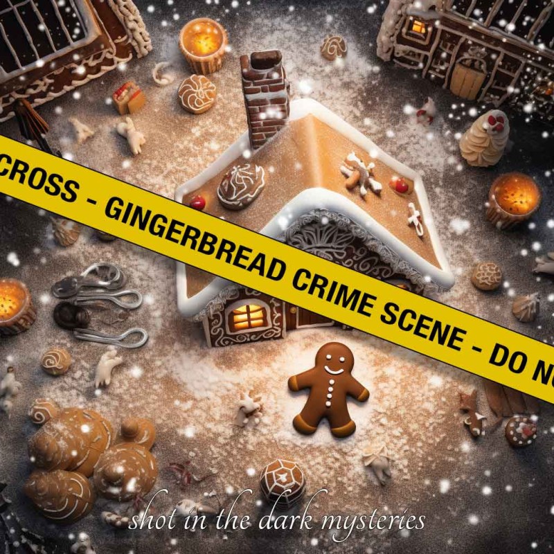 Gingerbread Crime Scene Contest - Shot In The Dark Mysteries